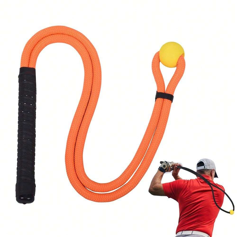 Golf Swing Rope Training Aid Fitness Equipment Trainer With Eva Ball ...