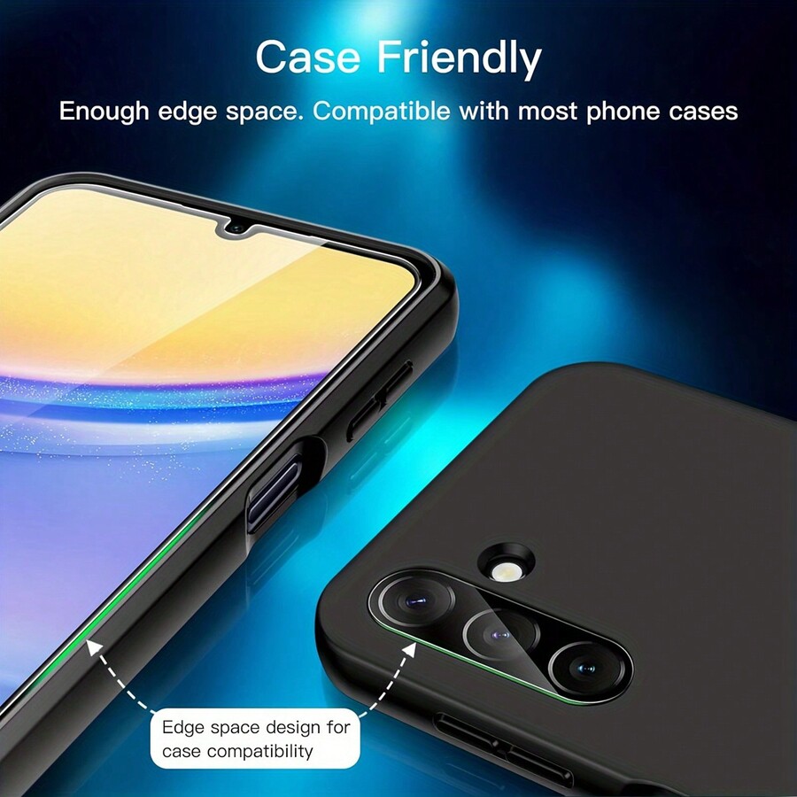 5 PCS 3* Screen Protector +2* Lens Protector Compatible With Samsung ...