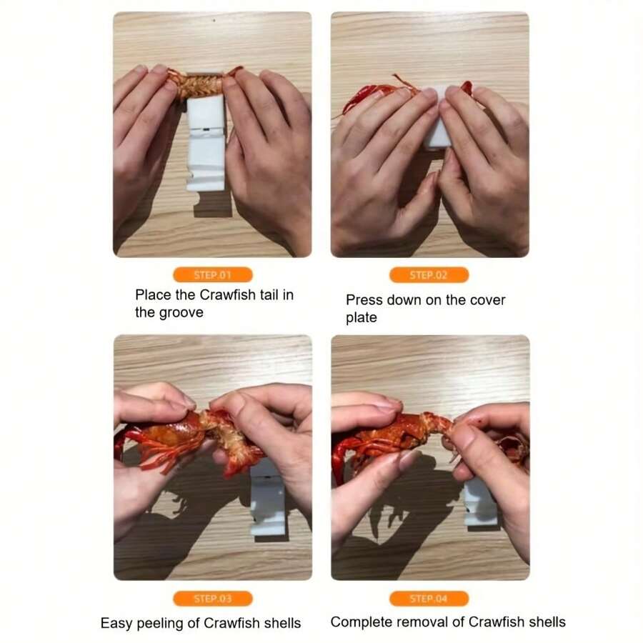 Shrimp & Crawfish Peeling Wonder - Effortless Shell Remover For Speedy ...