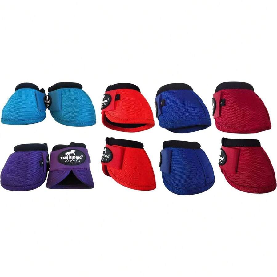 TGW RIDING 2520D Horse Bell Boots No-Turn Horse Bell Boots, Equine ...