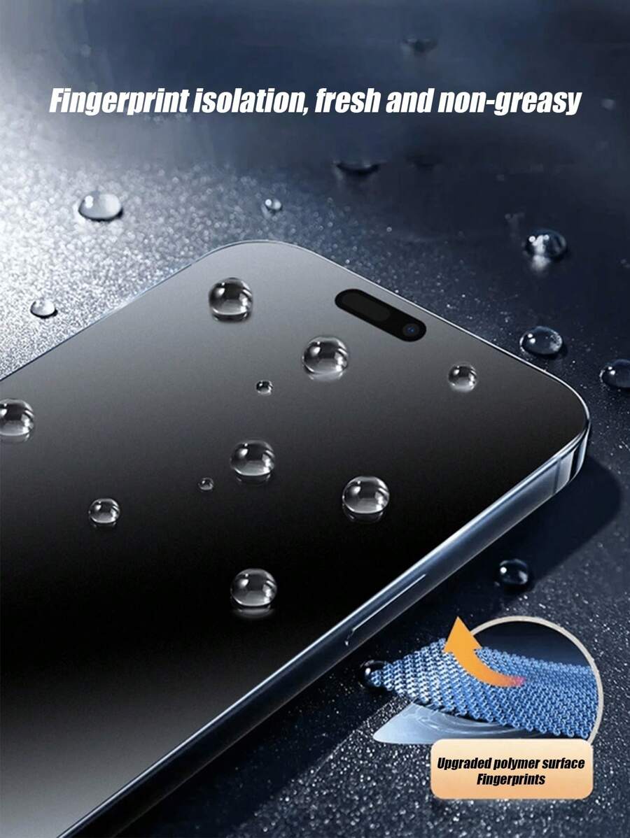 5 Pcs Matte Tempered Glass Screen Protector Compatible With IPhone ...