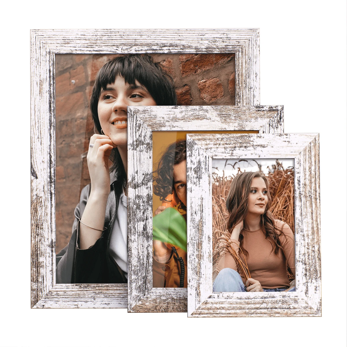 Rural Retro, Old-Fashioned Stage, Simple Photo Frame, Black And White ...