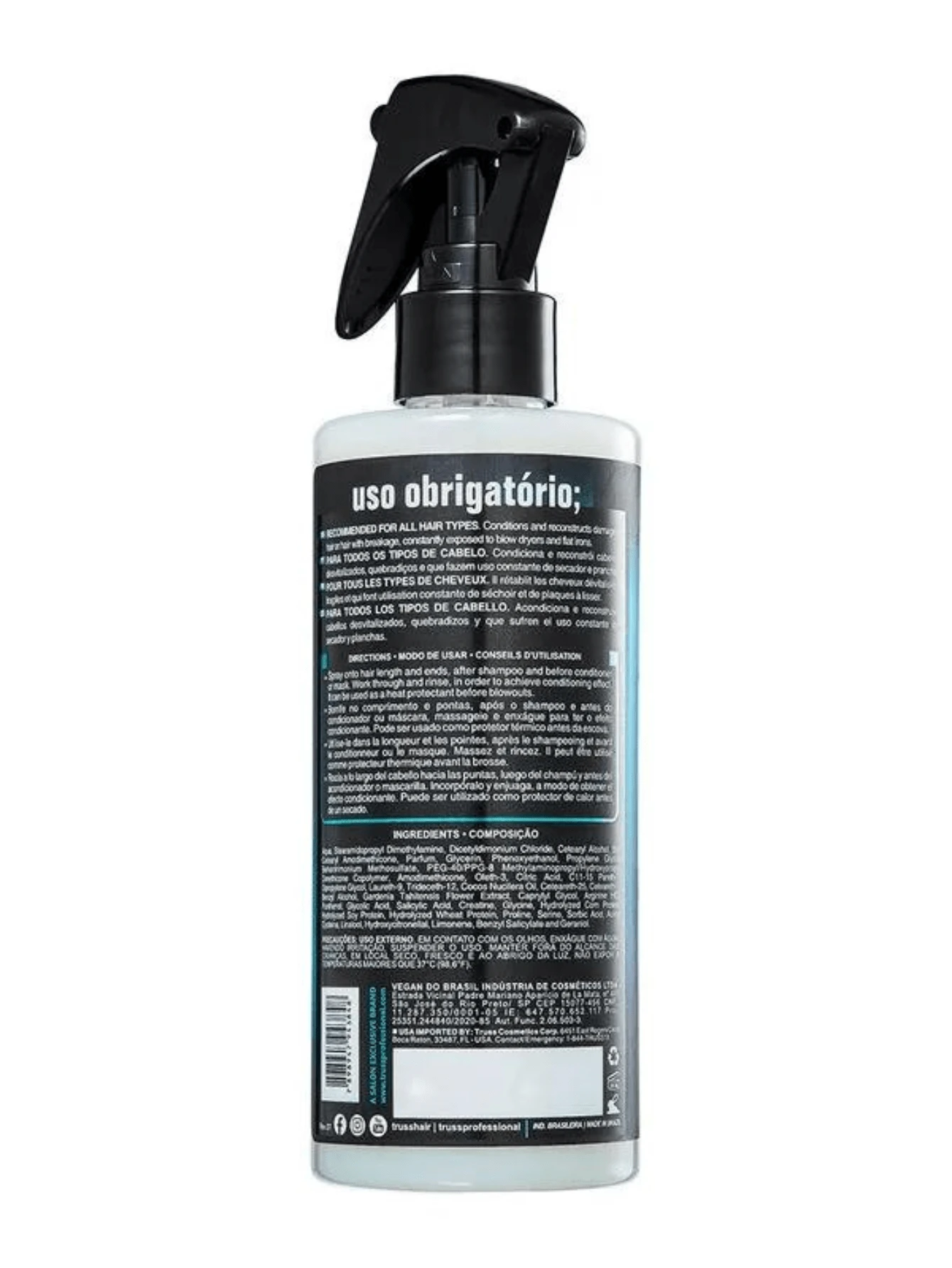 Truss Leave In Reconstructor Mandatory Use Truss Thermal Hair Protector ...