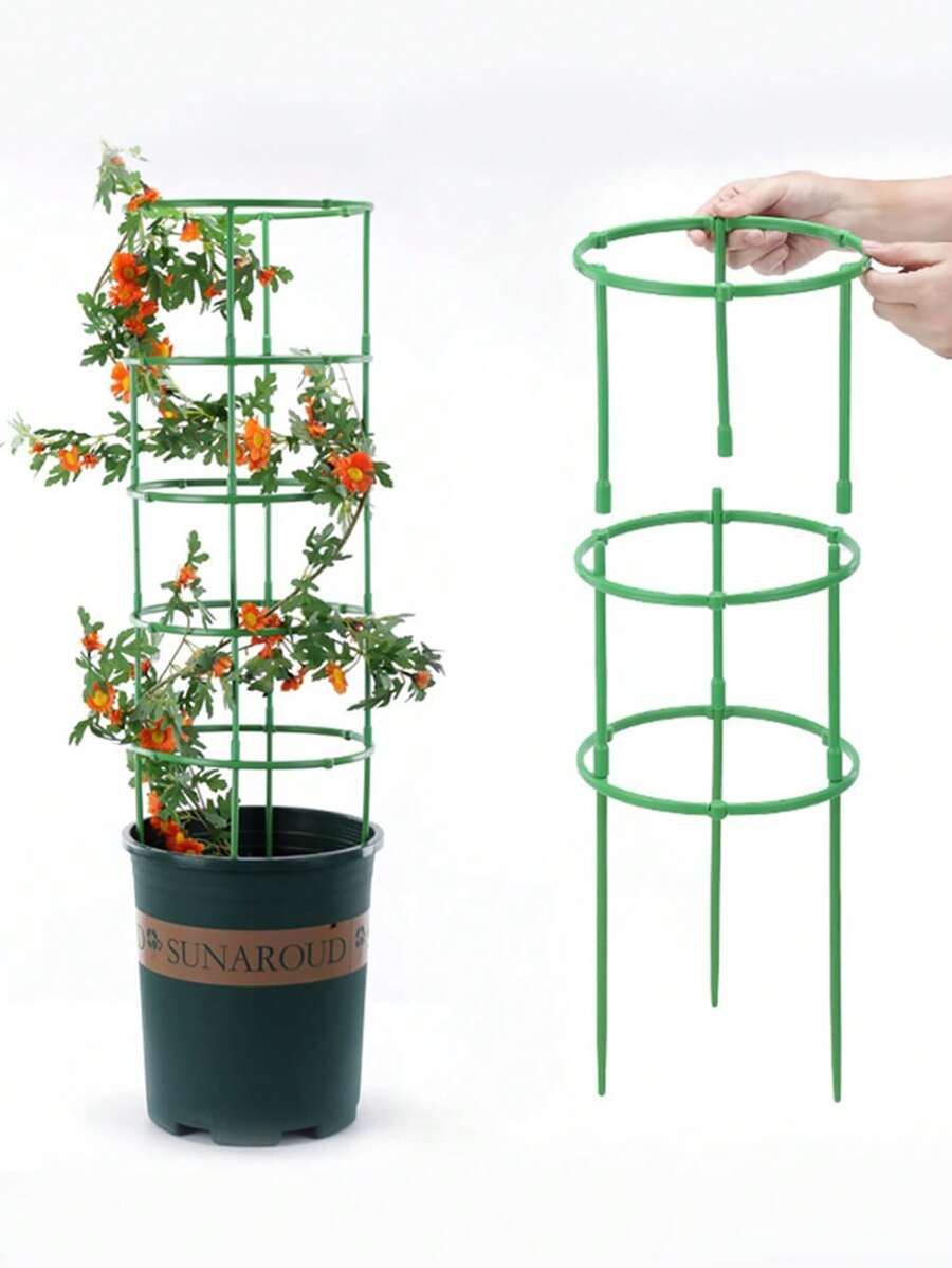 60pcs Round Tomato Cage For Garden Tomato Plant Trellis, Tomato Cages ...