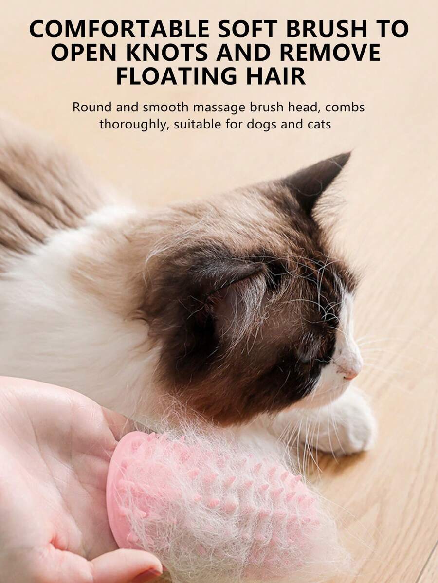 Pet Silicone Itching Brush For Cats, Wall Corner Scratching Hair And ...