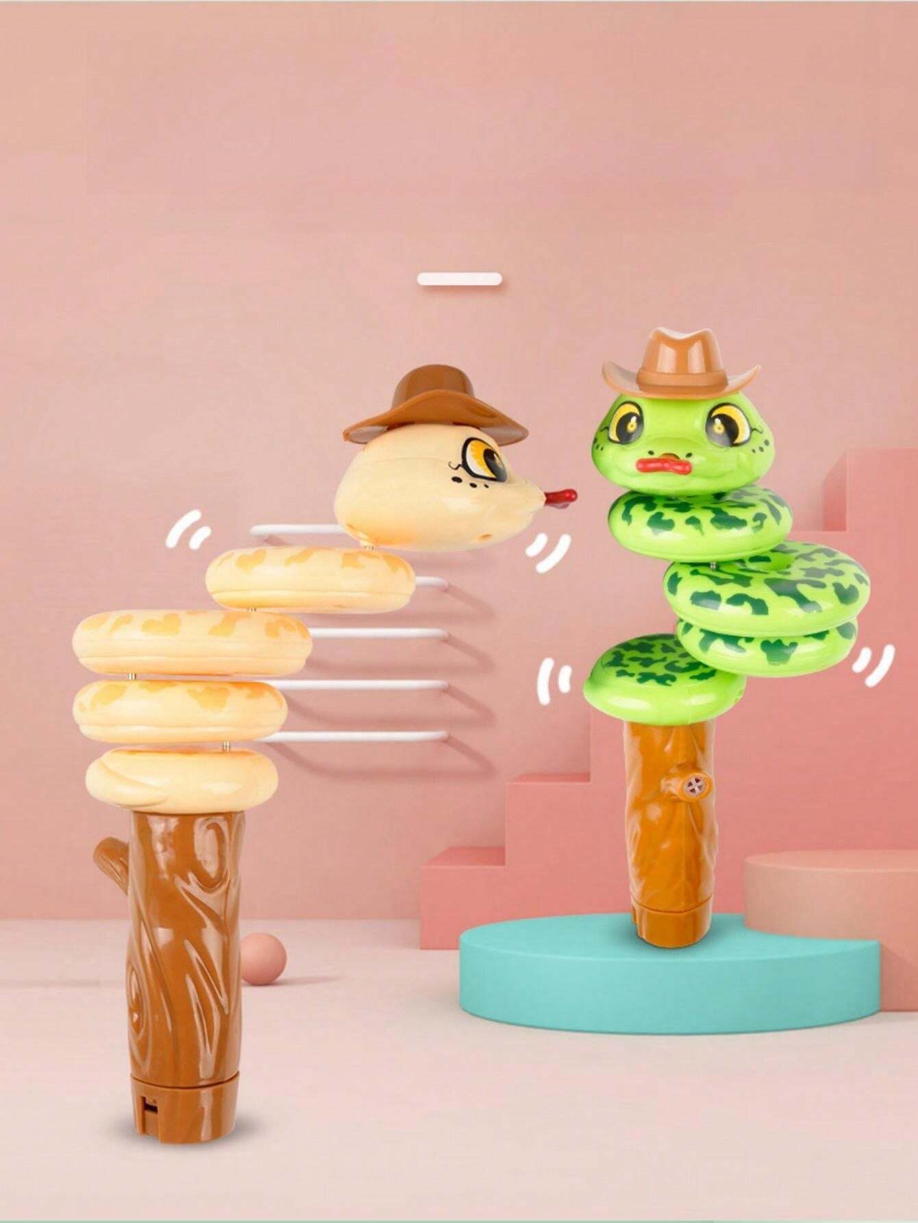 1pc Twisted Whistle Snake Toy, Balanced And Rotating, Swinging Body ...