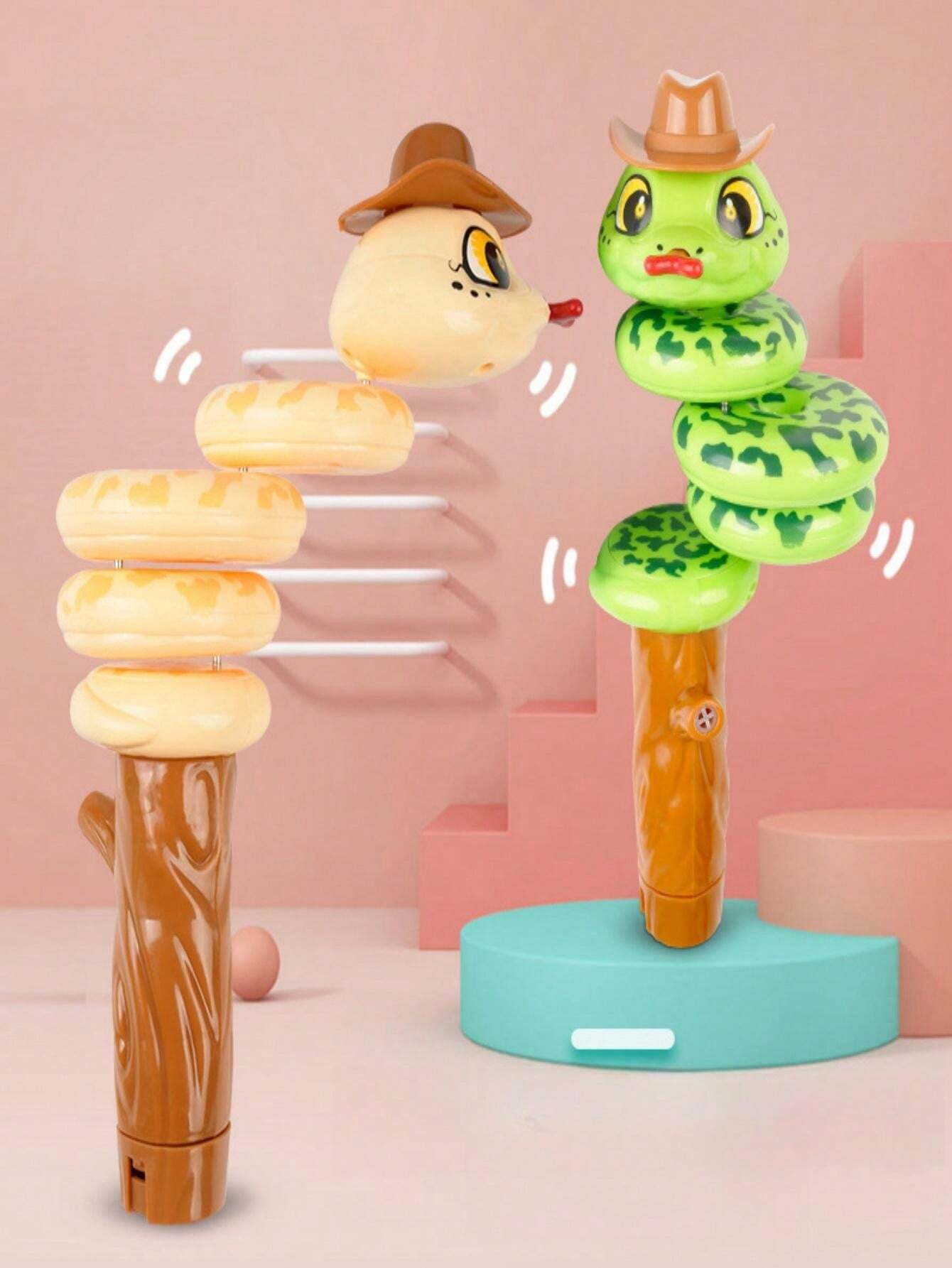 1pc Twisted Whistle Snake Toy, Balanced And Rotating, Swinging Body ...