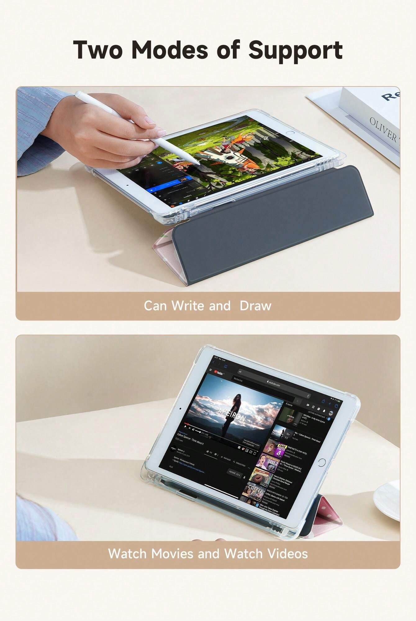 Erdbeere Erdbeere Hülle kompatibel mit iPad 10.2 Zoll 2021/2020 iPad 9 ...