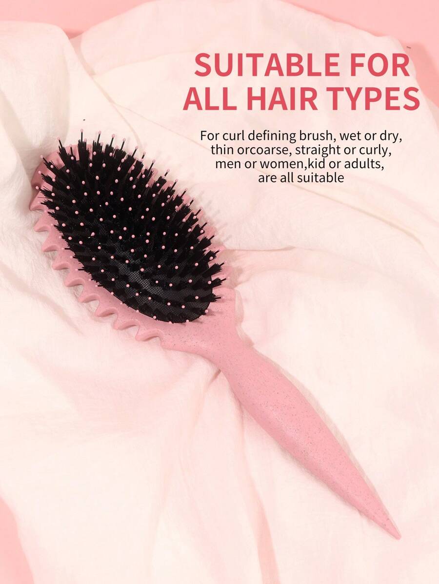 1pc Curl Defining Brush, Suitable For Combing And Shaping For Both Men ...