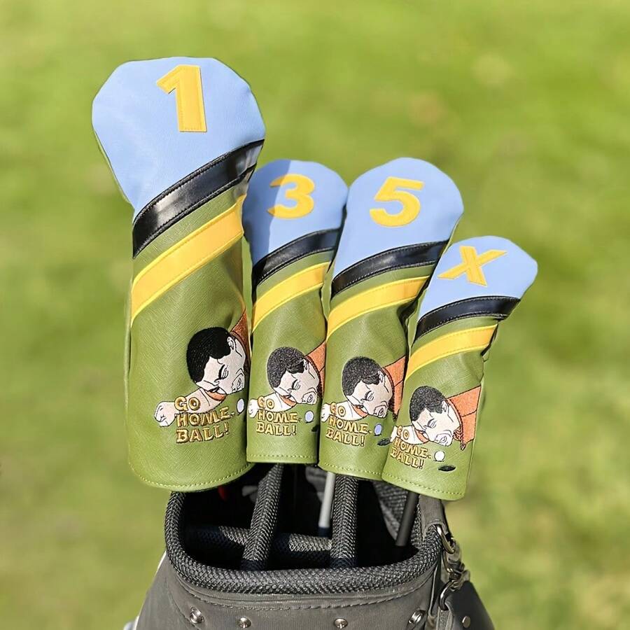 Golf Headcovers High Qaulity Driver Wood Cover Set Gilmore White ...