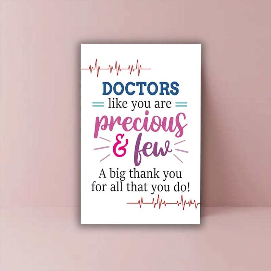 1pc Doctor Thank You Card Doctor's Day Card Doctor Card Doctor Cards ...