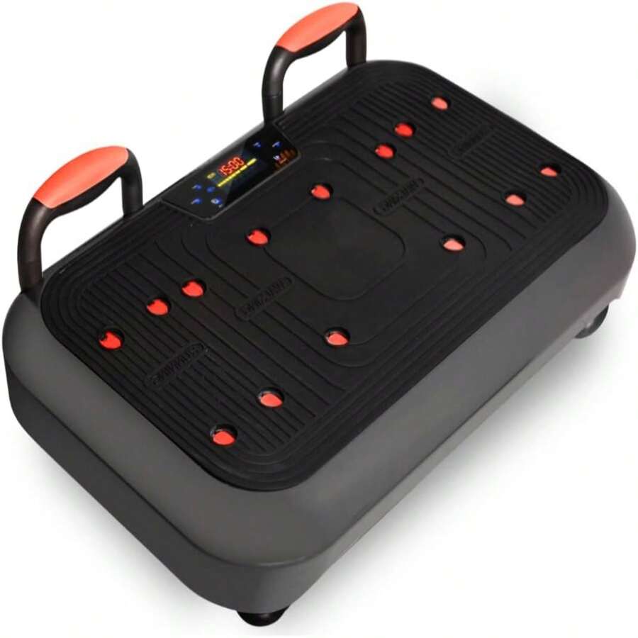 Vibration Plate Exercise Machine Set - Includes 5pcs. Resistance And ...