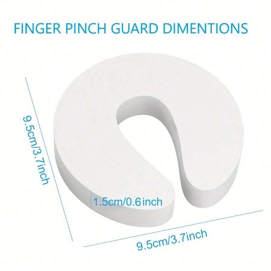 4pcs Door Finger Pinch Guard, Anti-Pinch Blocker Device With Soft Foam ...