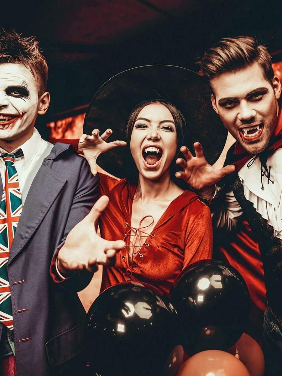 Vampire Fangs - Realistic Fake Teeth In 3 Sizes, Role-Playing Prop For ...