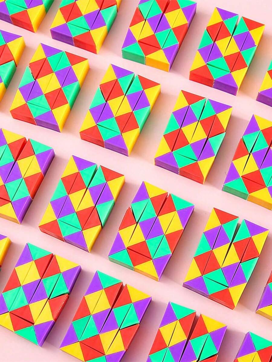 Party Favor, Mini Fidget Snake Cube Twist Puzzle Toys Stocking Stuffers ...