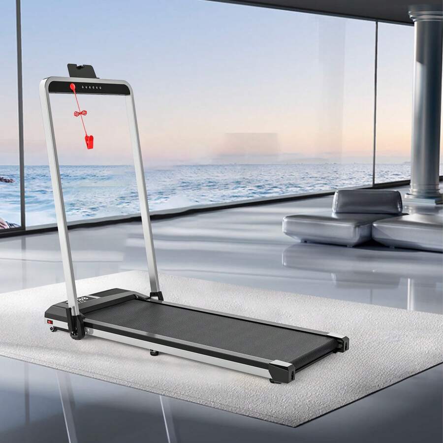 Under Desk Treadmill, Foldable Walking Treadmill 2 In 1 For Walking ...