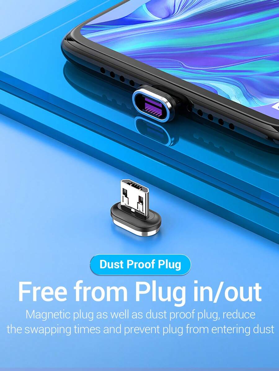 VENTION 2 In 1USB A To USB Type C And Micro USB Charging Cable Cord ...