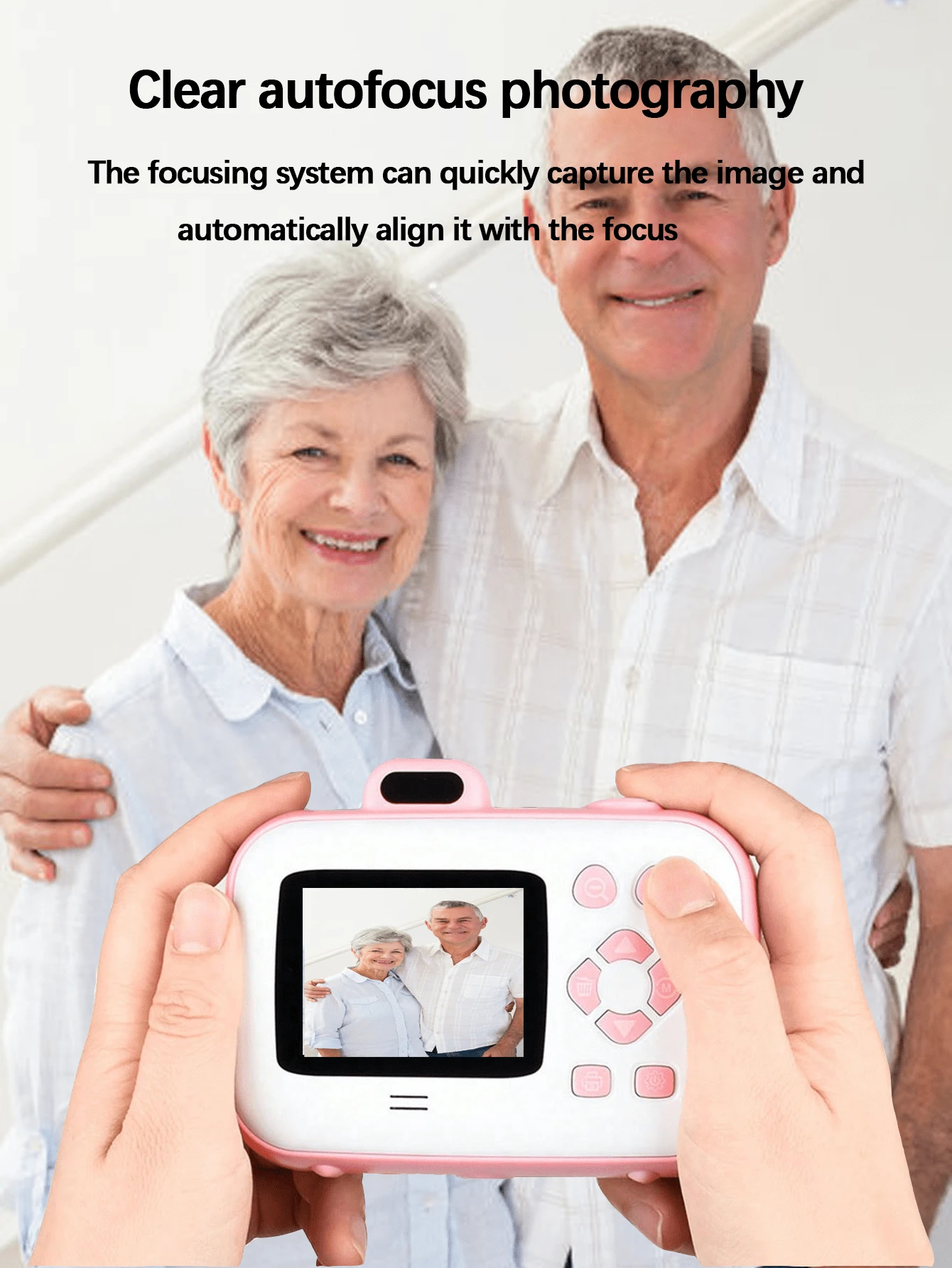 Nova câmera de impressão térmica portátil, mini, elegante, presente ...