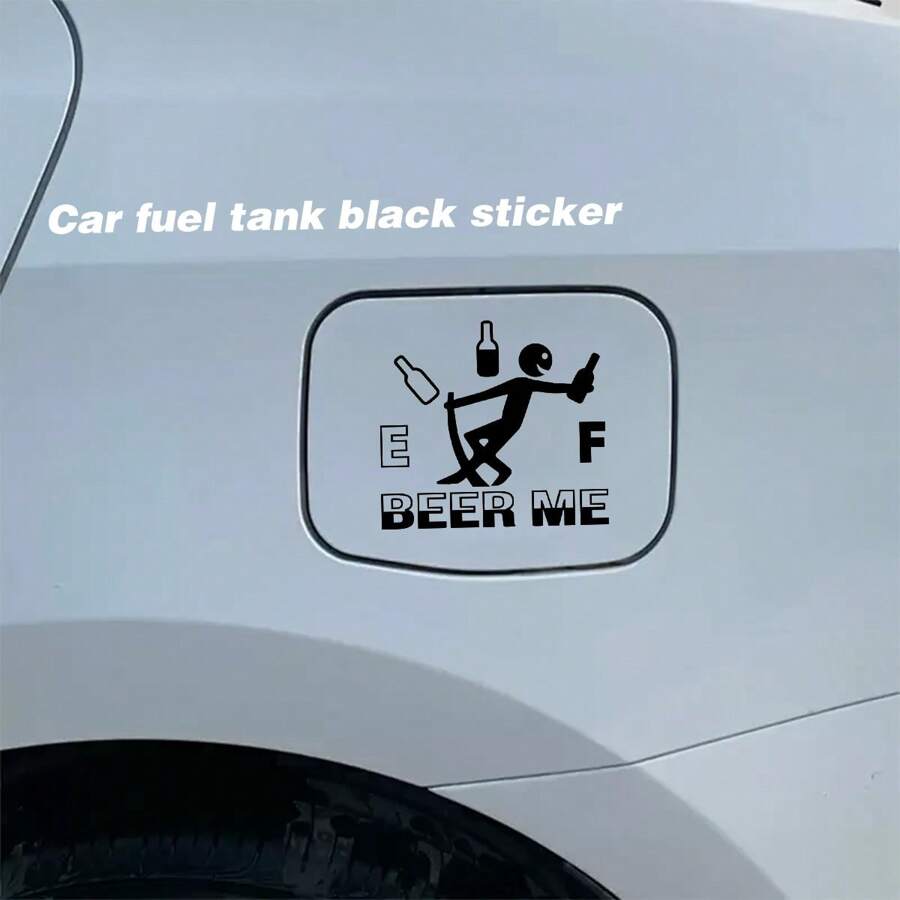 Car Sticker - Personalized Fuel Tank Cap Sticker - Fun Imprint And ...