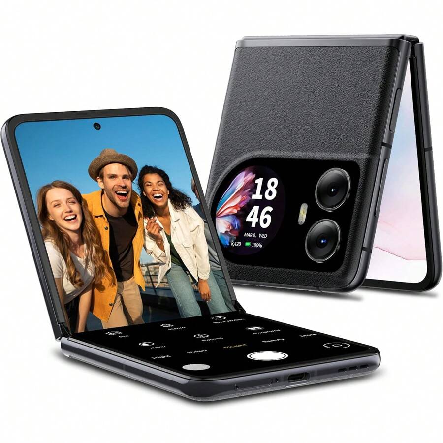 Blackview Hero 10 Foldable Cell Phone, 36GB(12+24)RAM 256GB ROM Z Flip ...