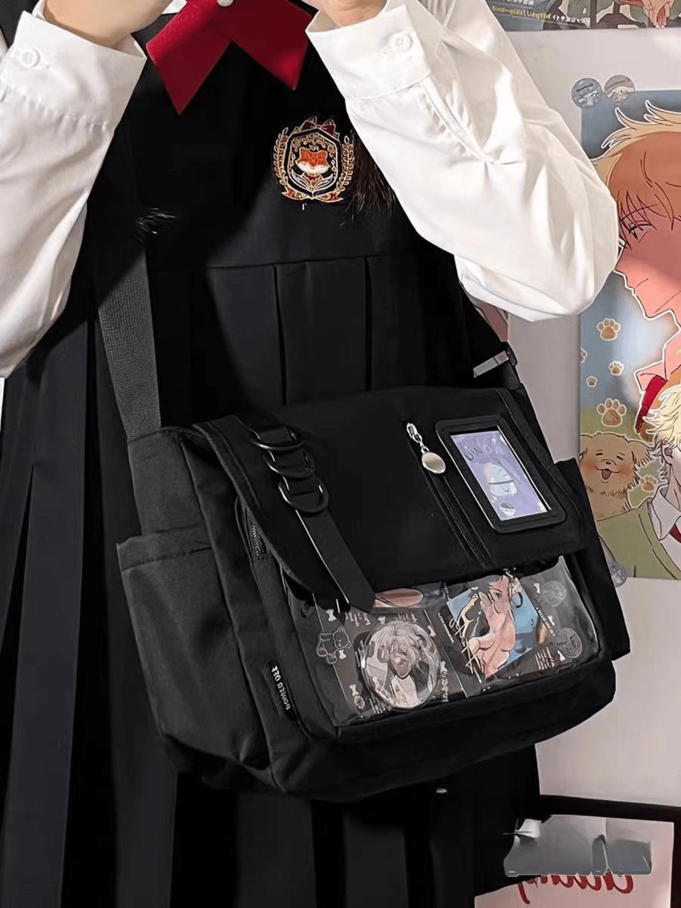 Y2K Japanese Harajuku School Bags For Teen Girls New 2024 Transparent ...