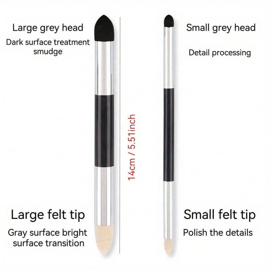 2 Sketch Double-Headed Detail Rubbing Pen Highlight Tool Oil Pastel ...