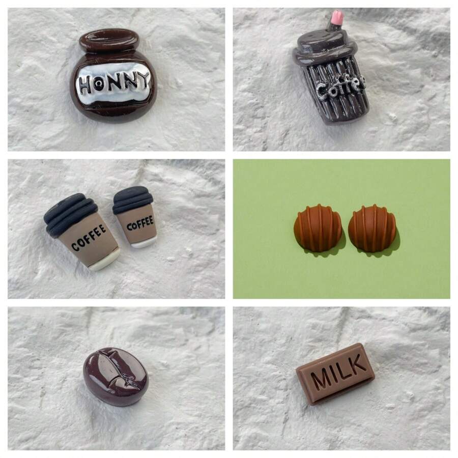 Joivida 3pcs/5pcs/6pcs/10pcs Coffee Chocolate Simulated Food ...