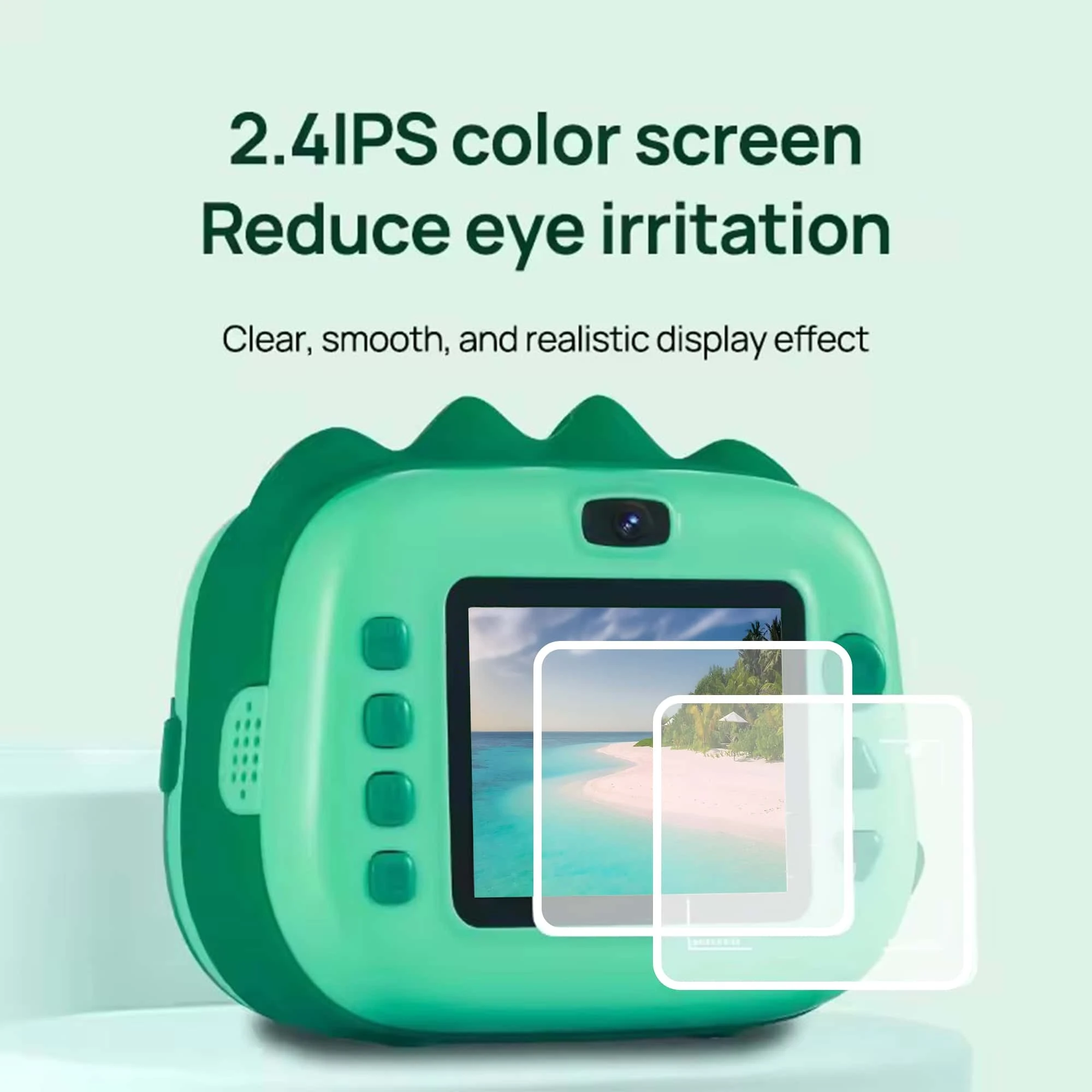 New Mini Instant Camera With Dual High Definition Cameras, 32GB Memory ...