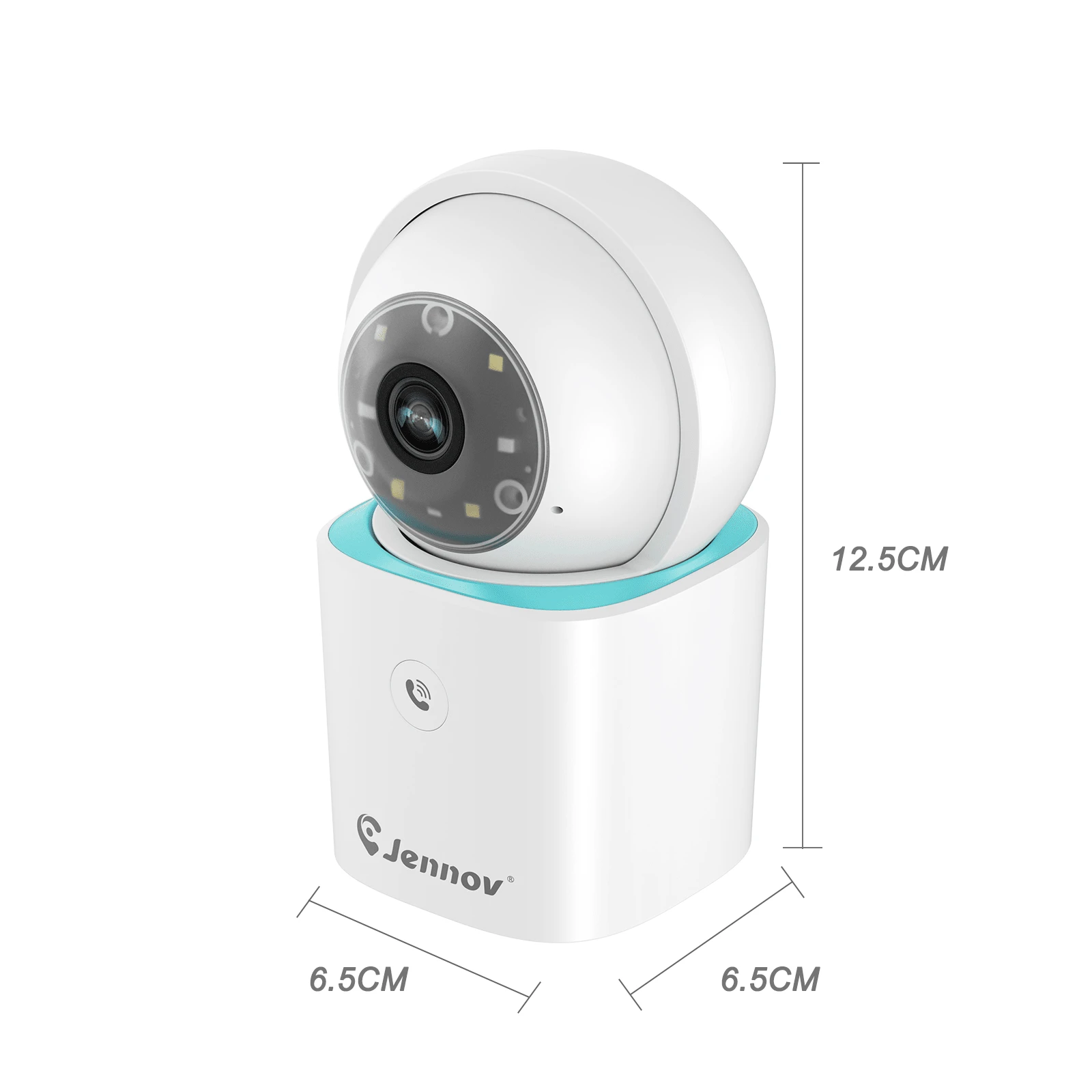 Jennov Indoor Home Wireless WIFI Camera One-Click Call Intelligent ...