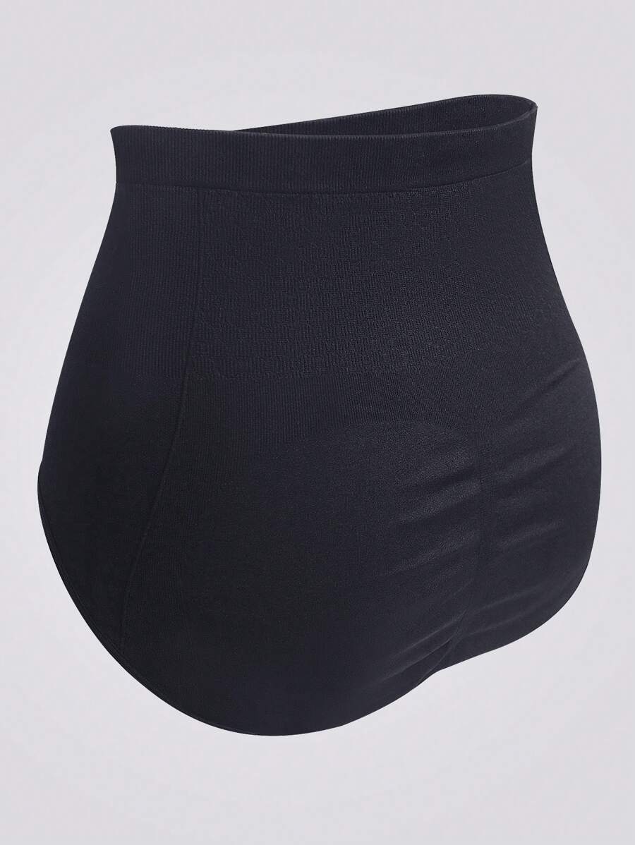 Short gainant taille haute noir grande taille avec effet de contrôle de ...