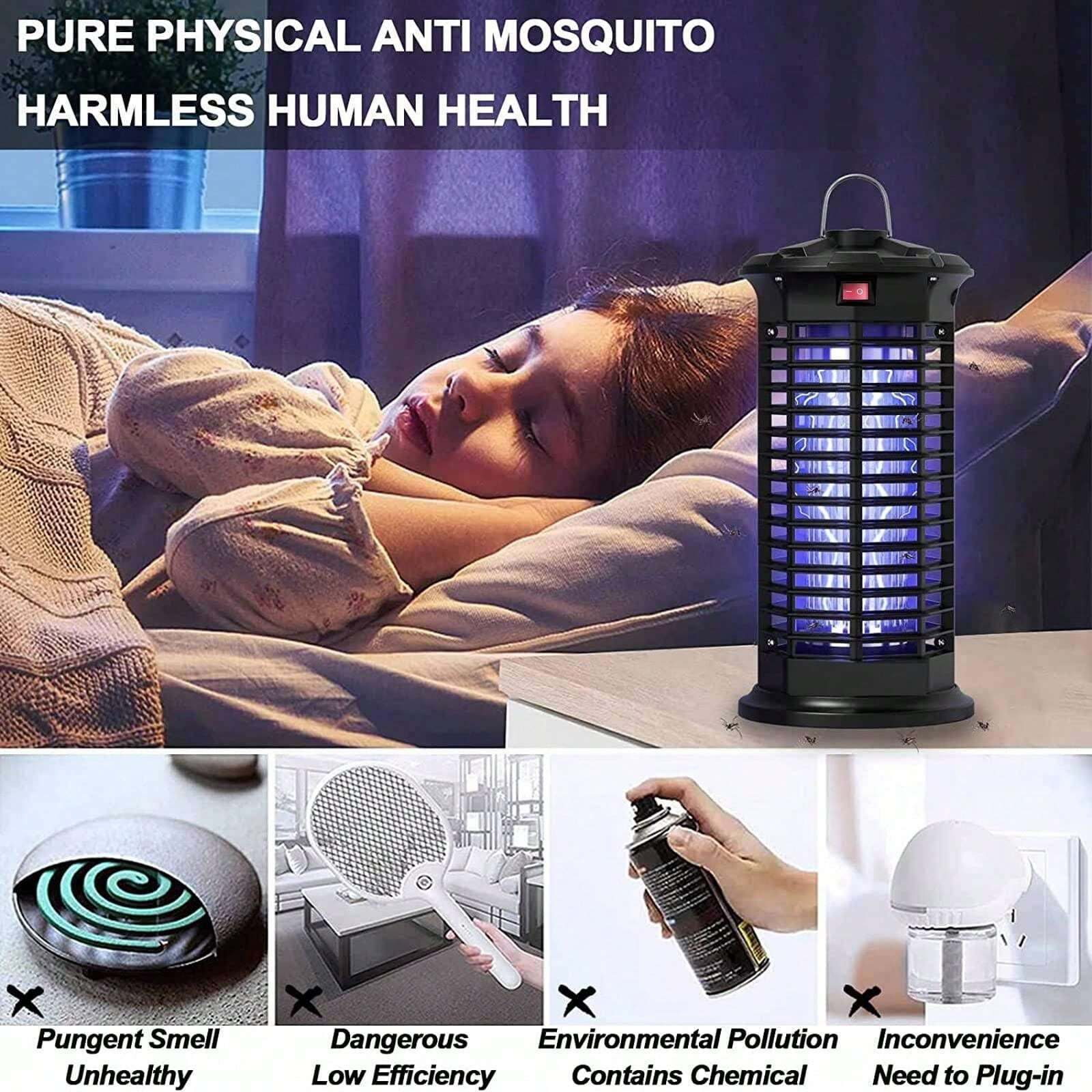 LED Mosquito Killer Lamp Electric Bug Zapper With UV Light Insect Trap ...