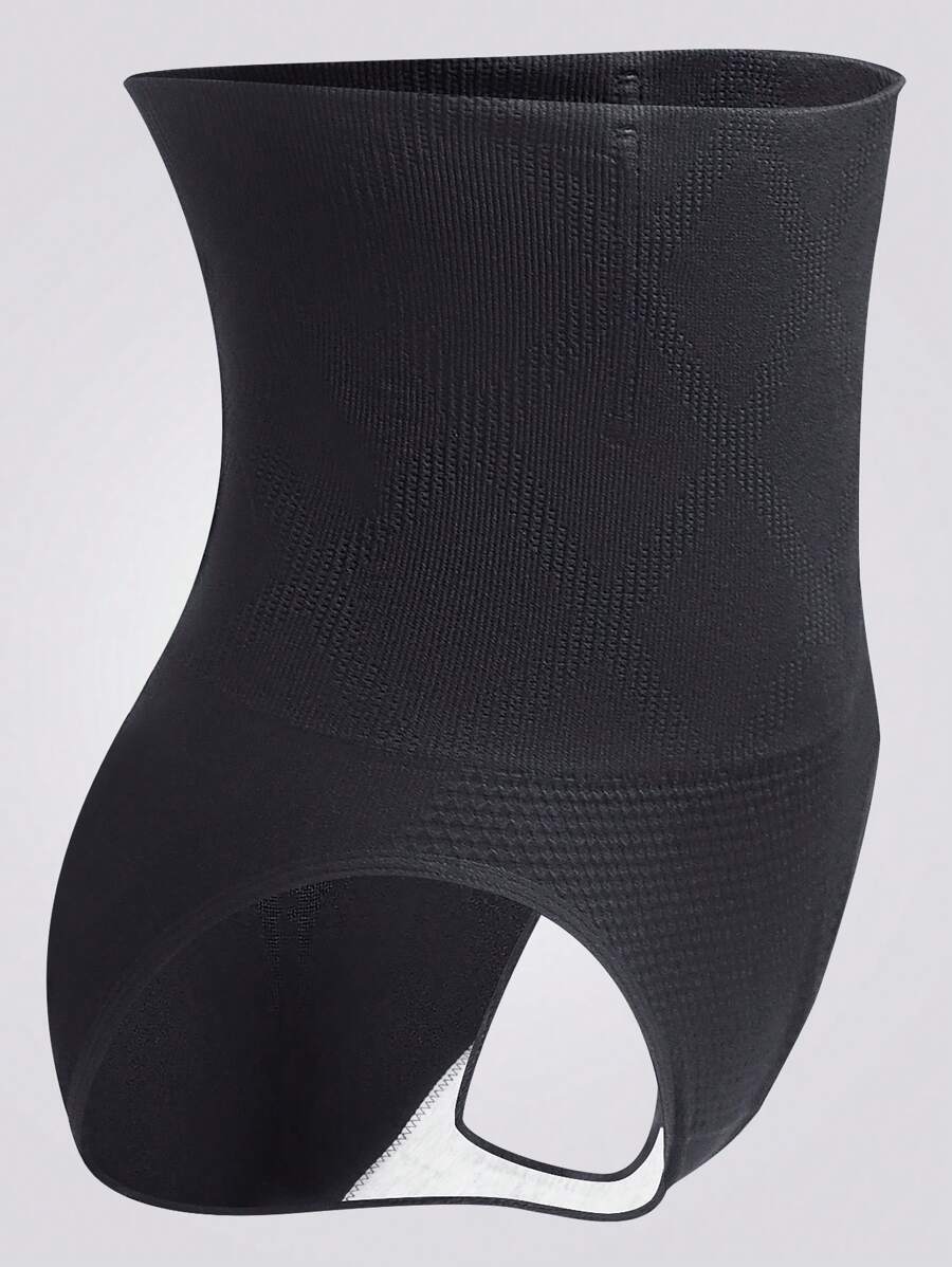 Plus Size Women's High Waist Body Shaping Panties, Simple Hip Lifting ...