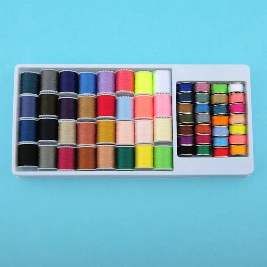Hilo de costura DIY de 60 colores, hilo especial para máquina de coser ...