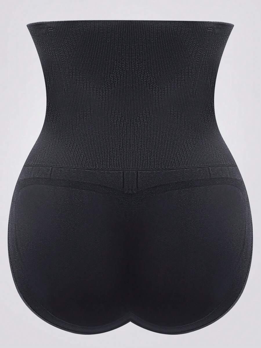 Plus Size Women's High Waist Body Shaping Panties, Simple Hip Lifting ...