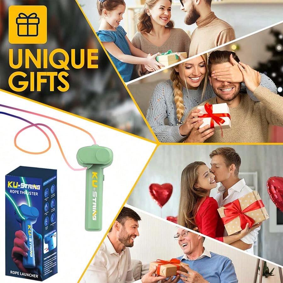 The Original Glow-In-The-Dark String Shooter Toy - Built-In UV ...