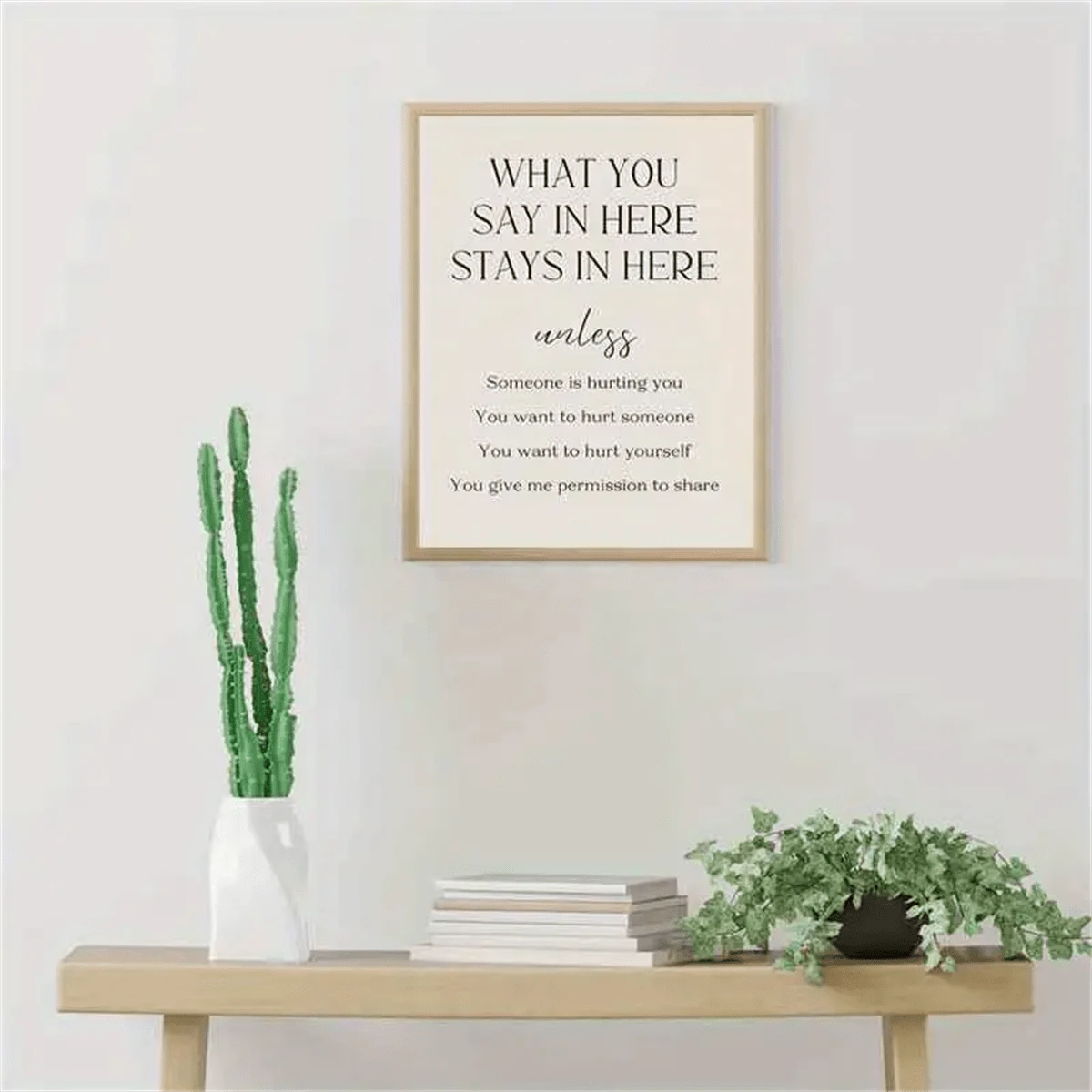 Confidentiality Notice Poster For Counseling Office, Social Worker ...