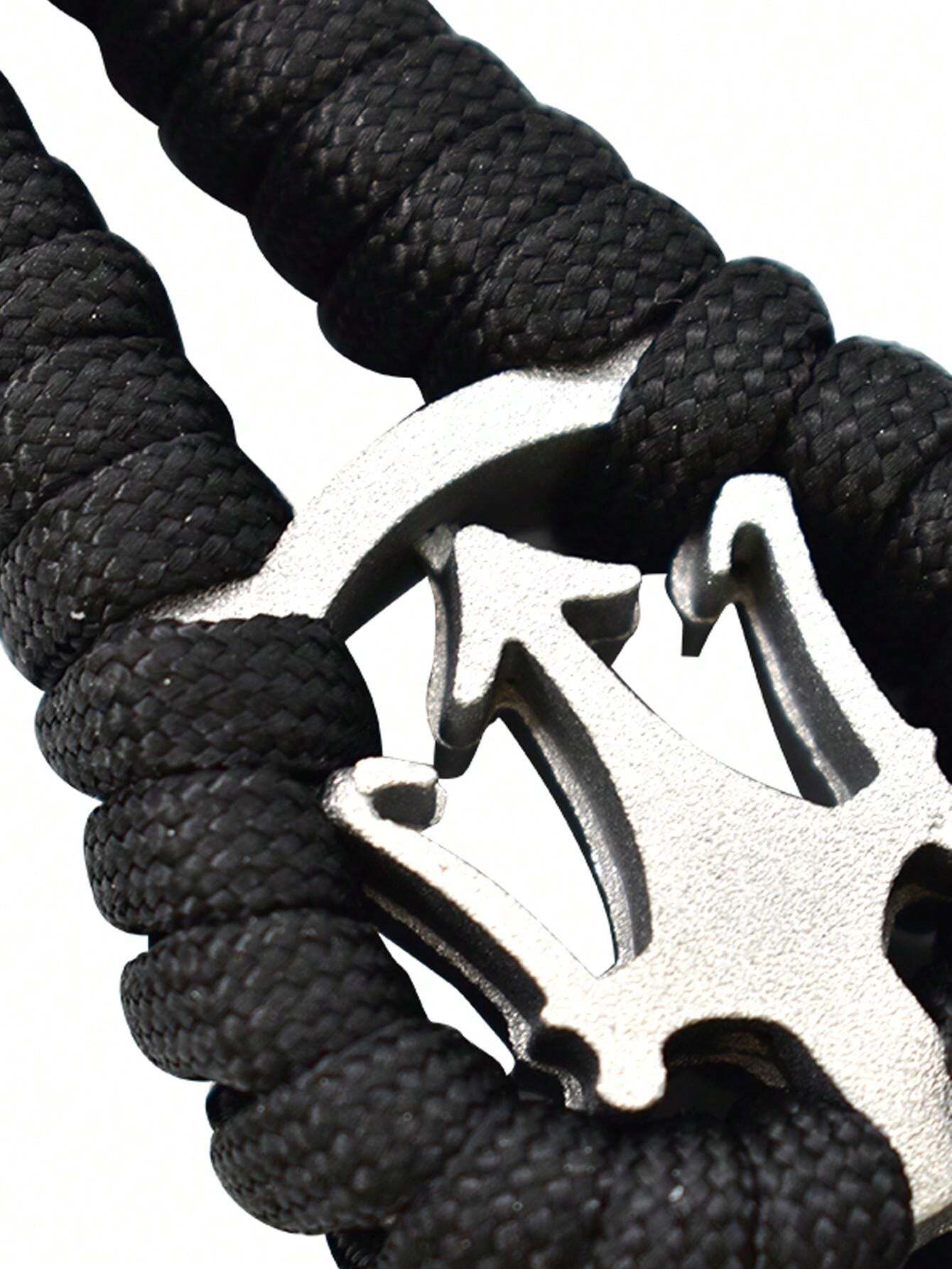 1 Pc A Stainless Steel Slingshot With Trident Pattern, Suitable For ...