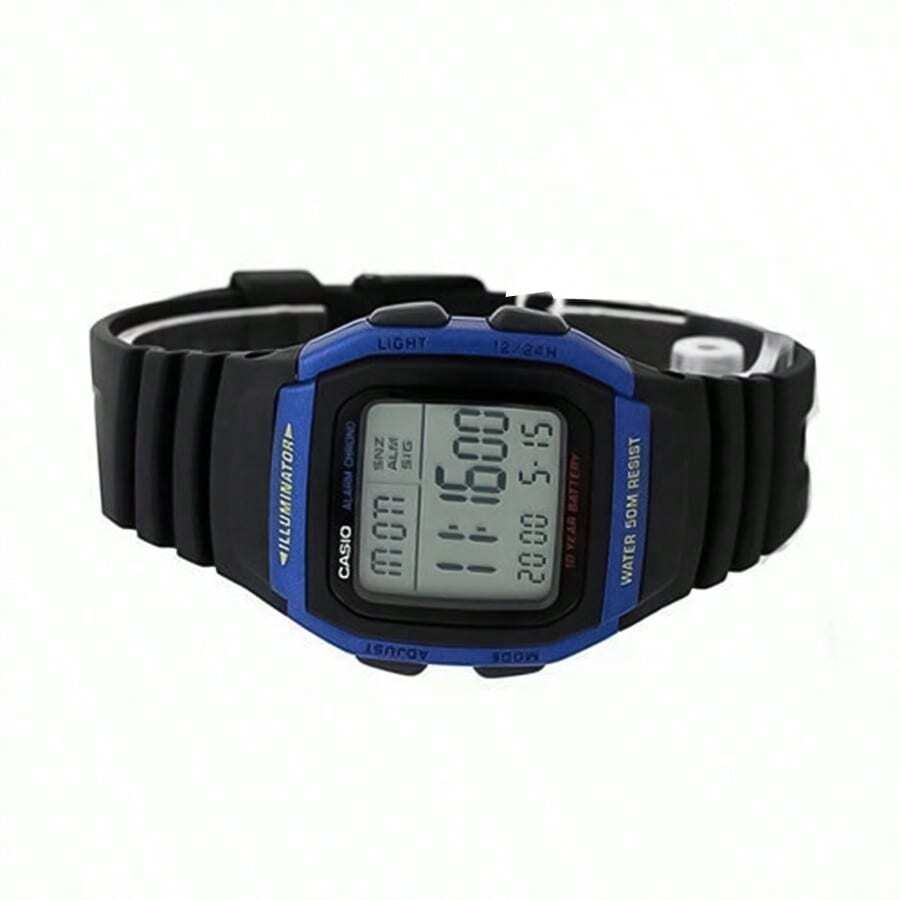 Casio Relógio Digital Esportivo Masculino Multifuncional W-96H-2A Novo | SHEIN PT