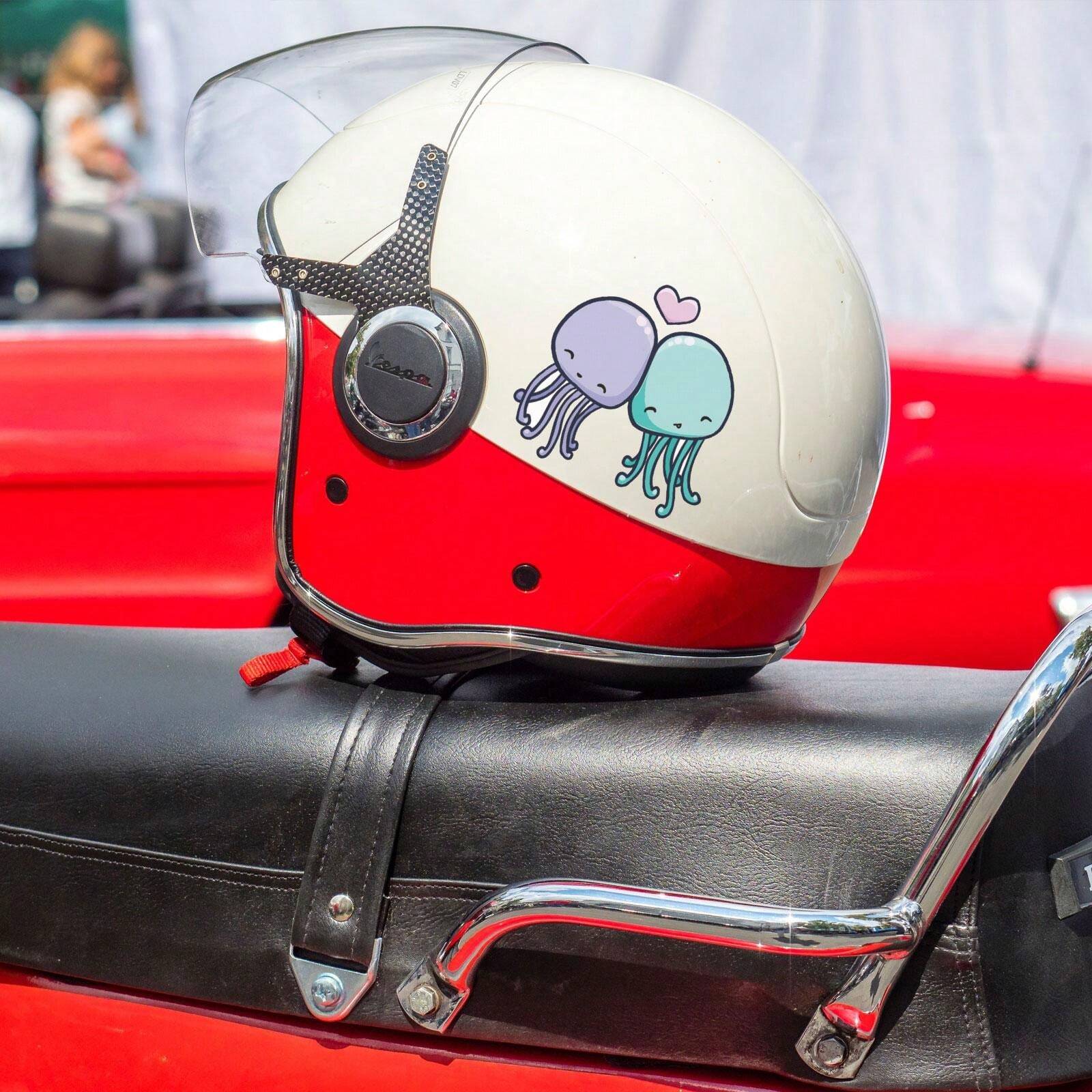 8 Sheets Of A6 Marine Organism Halobios Sea Life UV Transfer Sticker 3D ...