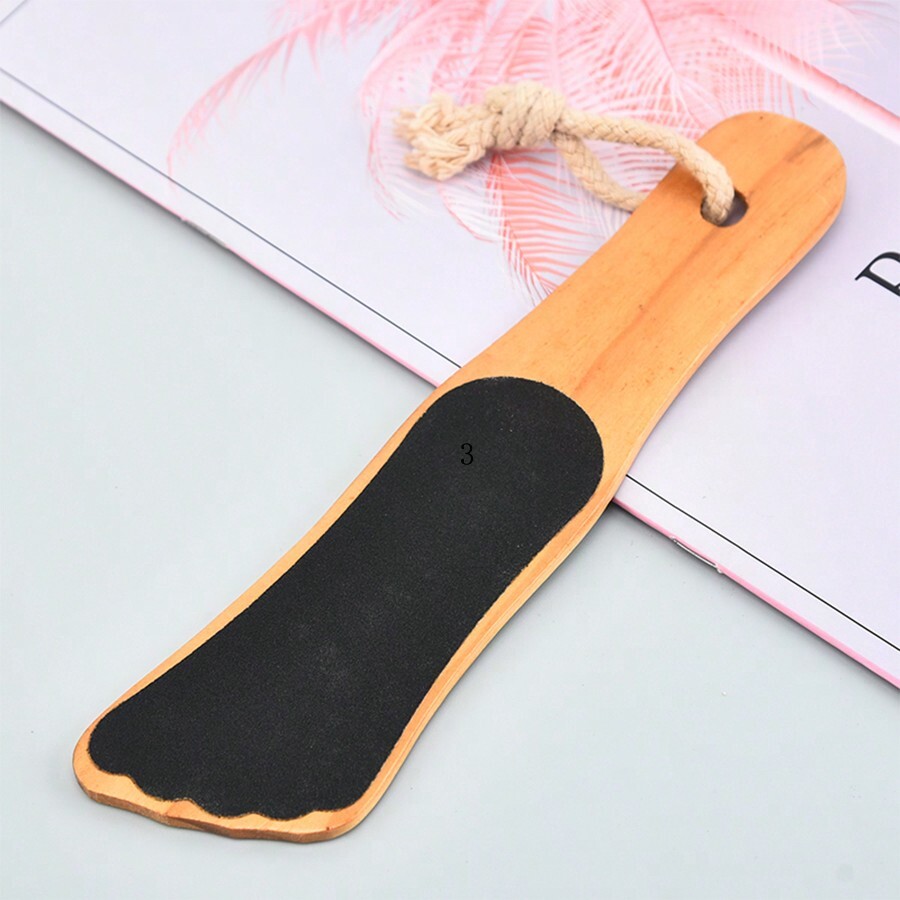 Wooden Foot File With Sandpaper, Foot Callus Remover, Double Sided ...