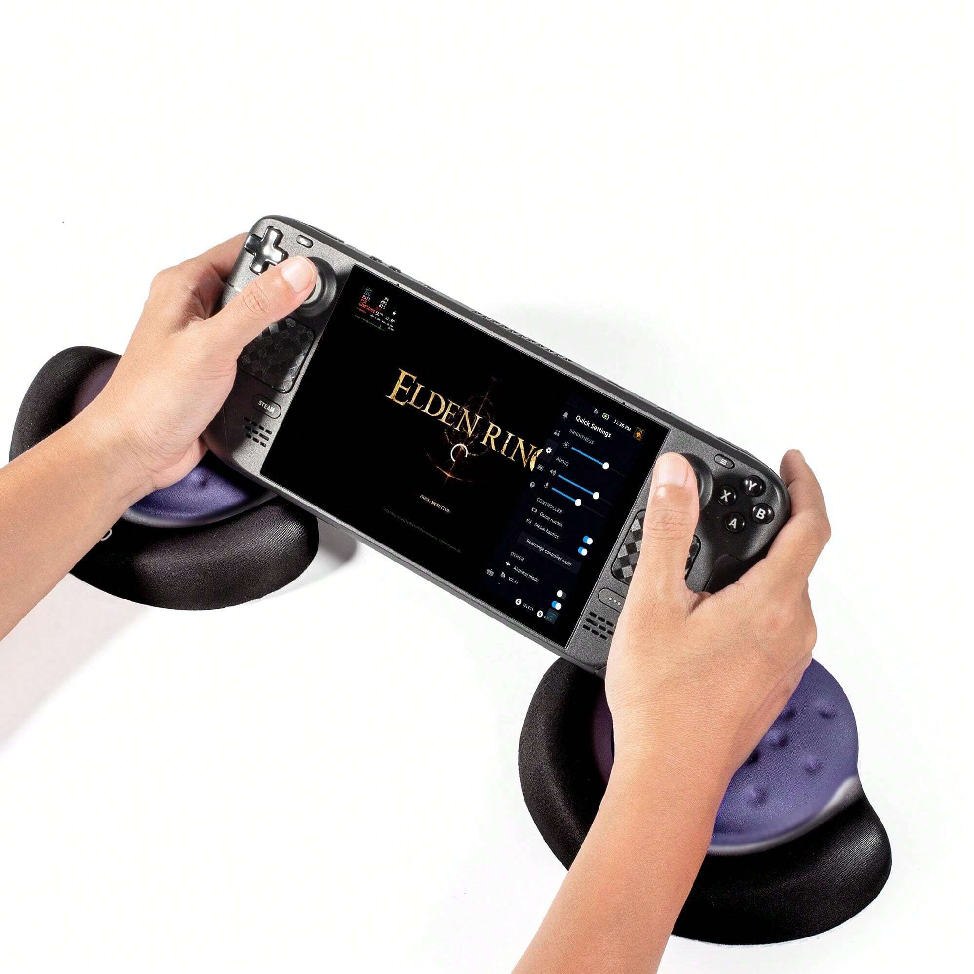 For ROG Ally X/Steam Deck/Switch/PS Portal Handheld Memory Foam Wrist ...