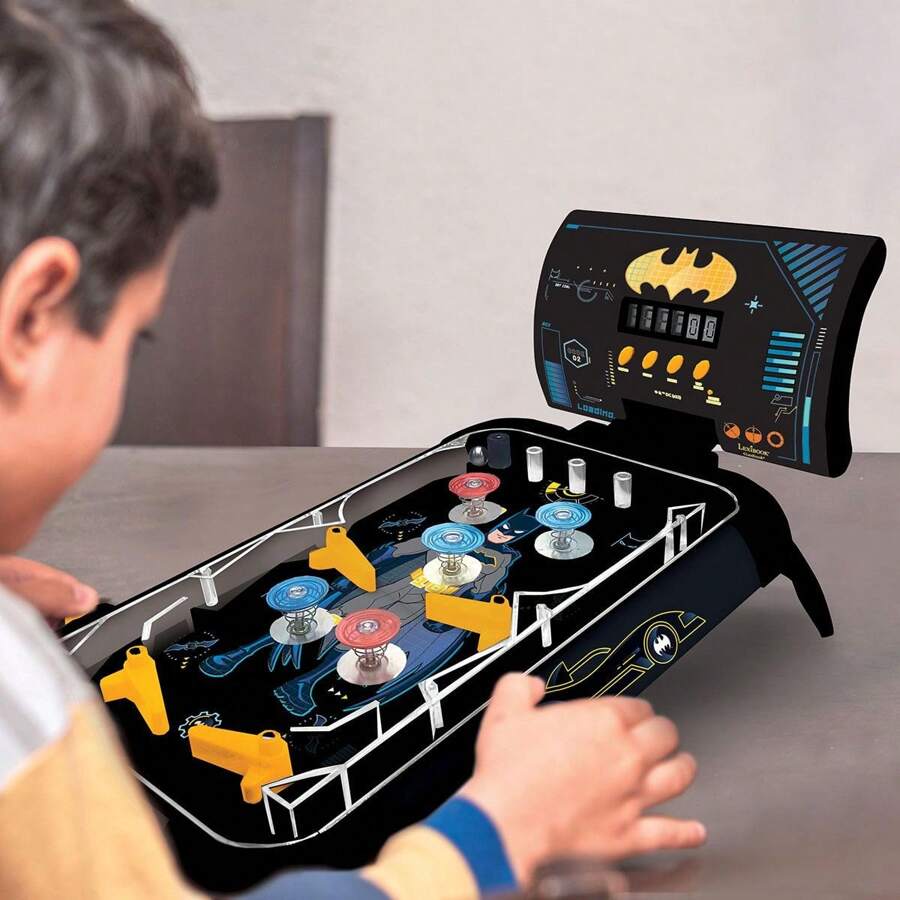 Lexibook Batman Electronic Table Pinball With A Great Design, Sounds ...