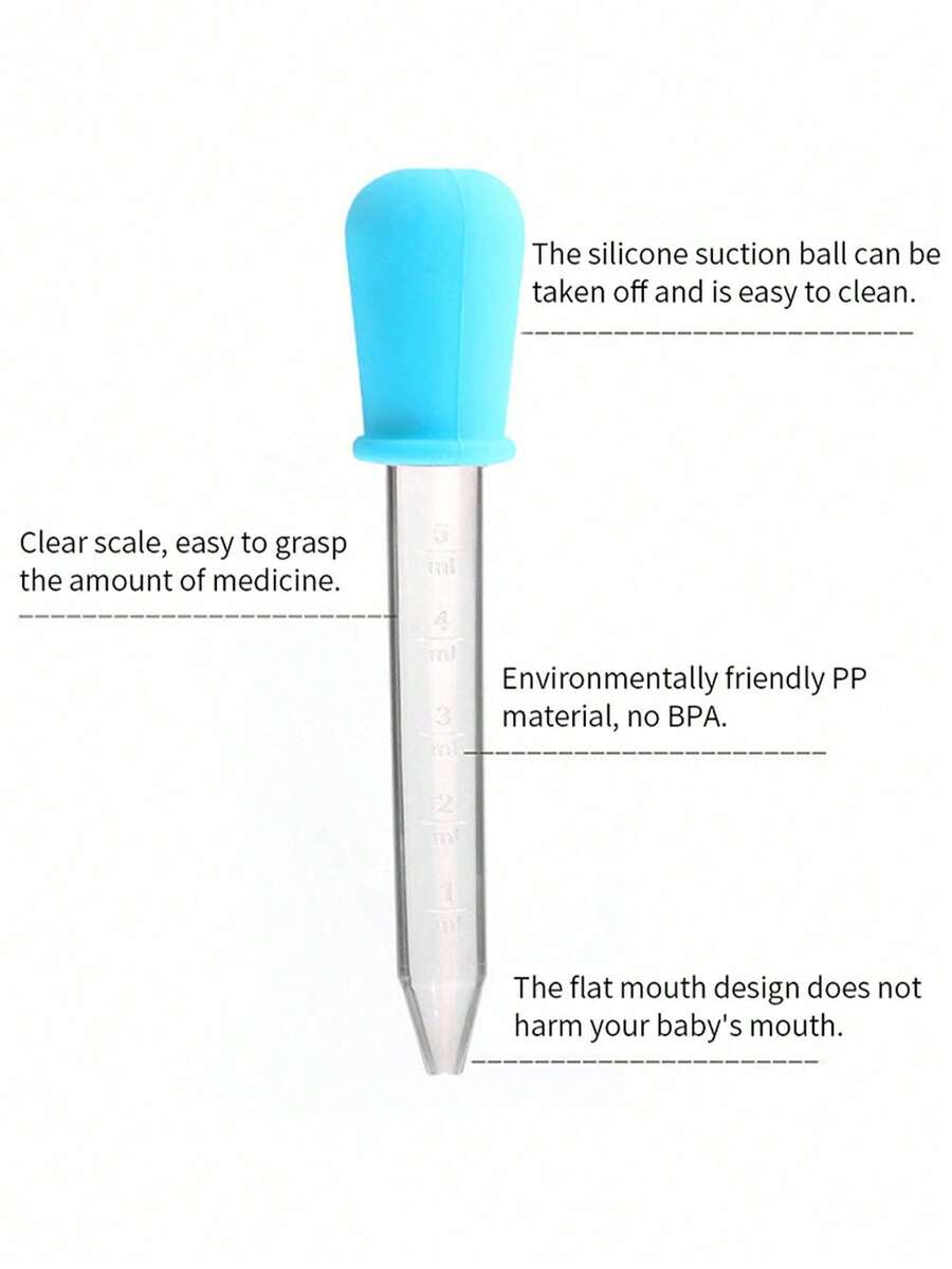 3/6 ชิ้นพลาสติกซิลิโคน Dropper DIY Pinchable Dropper (แต่ละ 5ml) สำหรับ ...