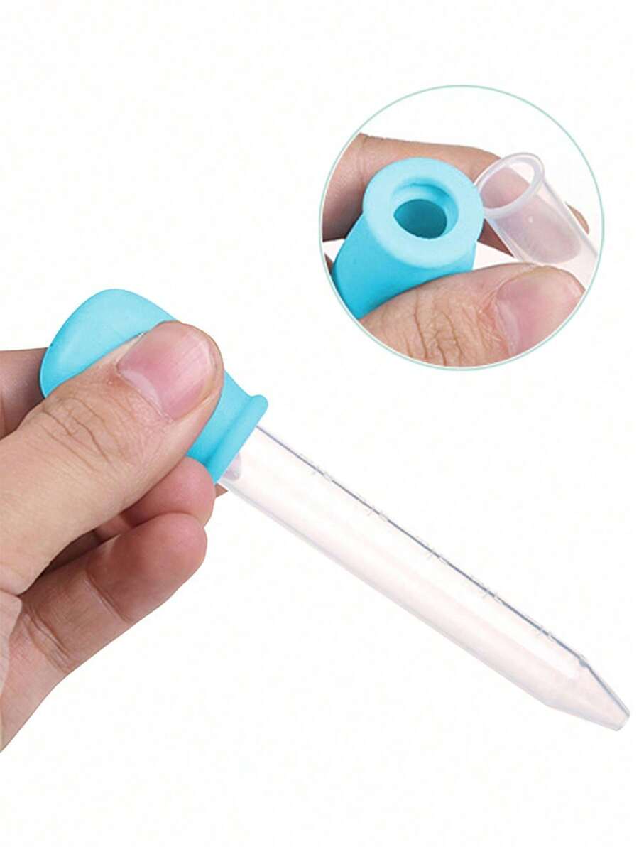 3/6 ชิ้นพลาสติกซิลิโคน Dropper DIY Pinchable Dropper (แต่ละ 5ml) สำหรับ ...