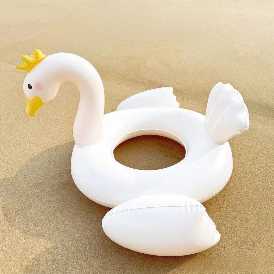 Inflatable Swan Pool Floats - 1 Pack Pool Floaties Inflatables Rafts ...