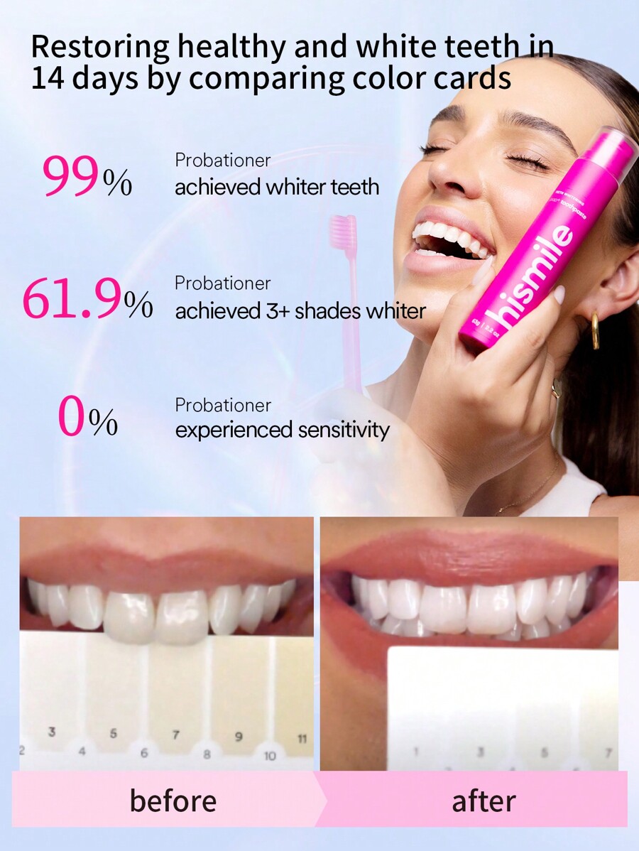 Hismile Buy One Teeth Whitening Toothpaste Get One V34 Colour Corrector ...