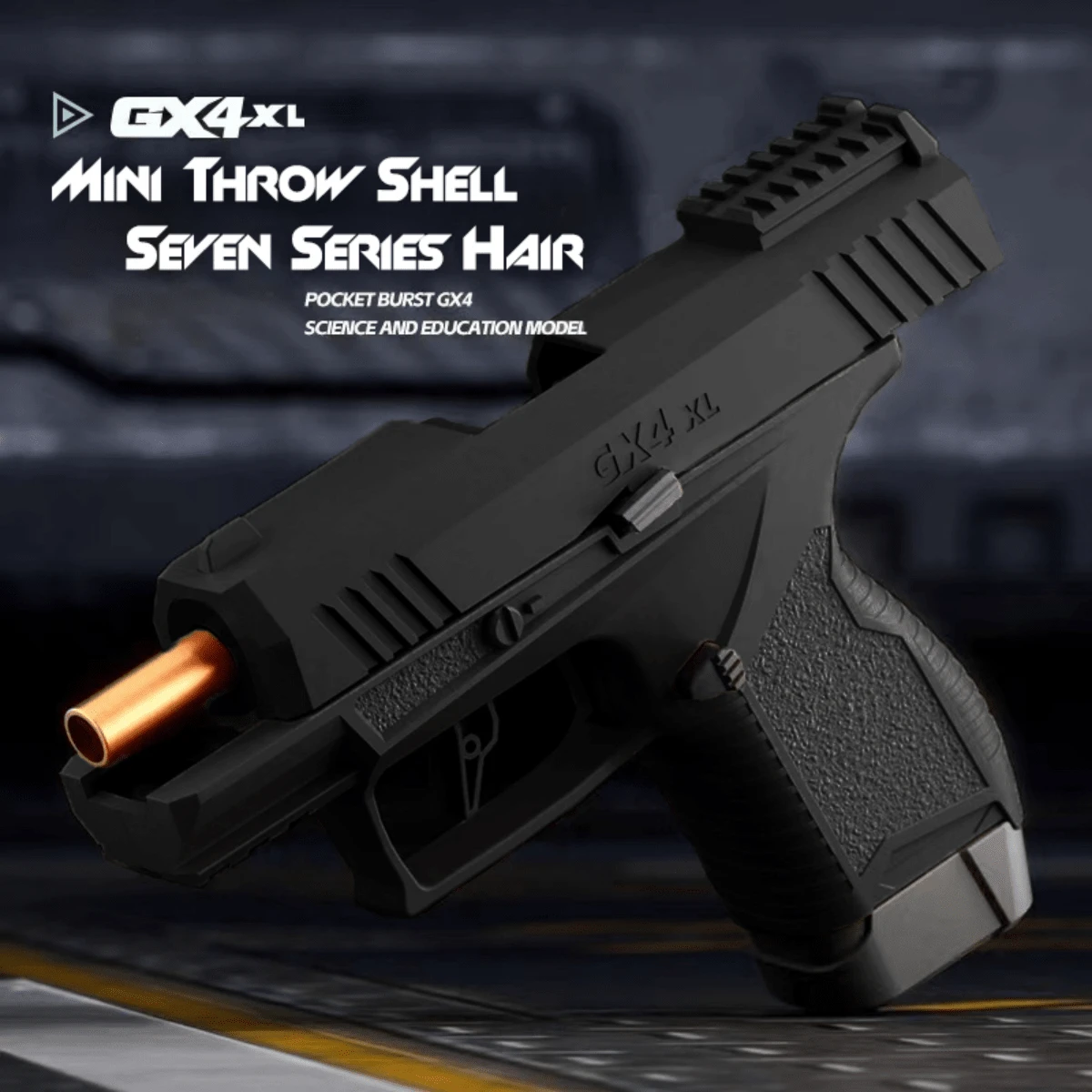 GX4 XL New Toy Gun Soft Bullet Gun Pistol [Upgraded Version Of The Continuous Hair] Empty ...