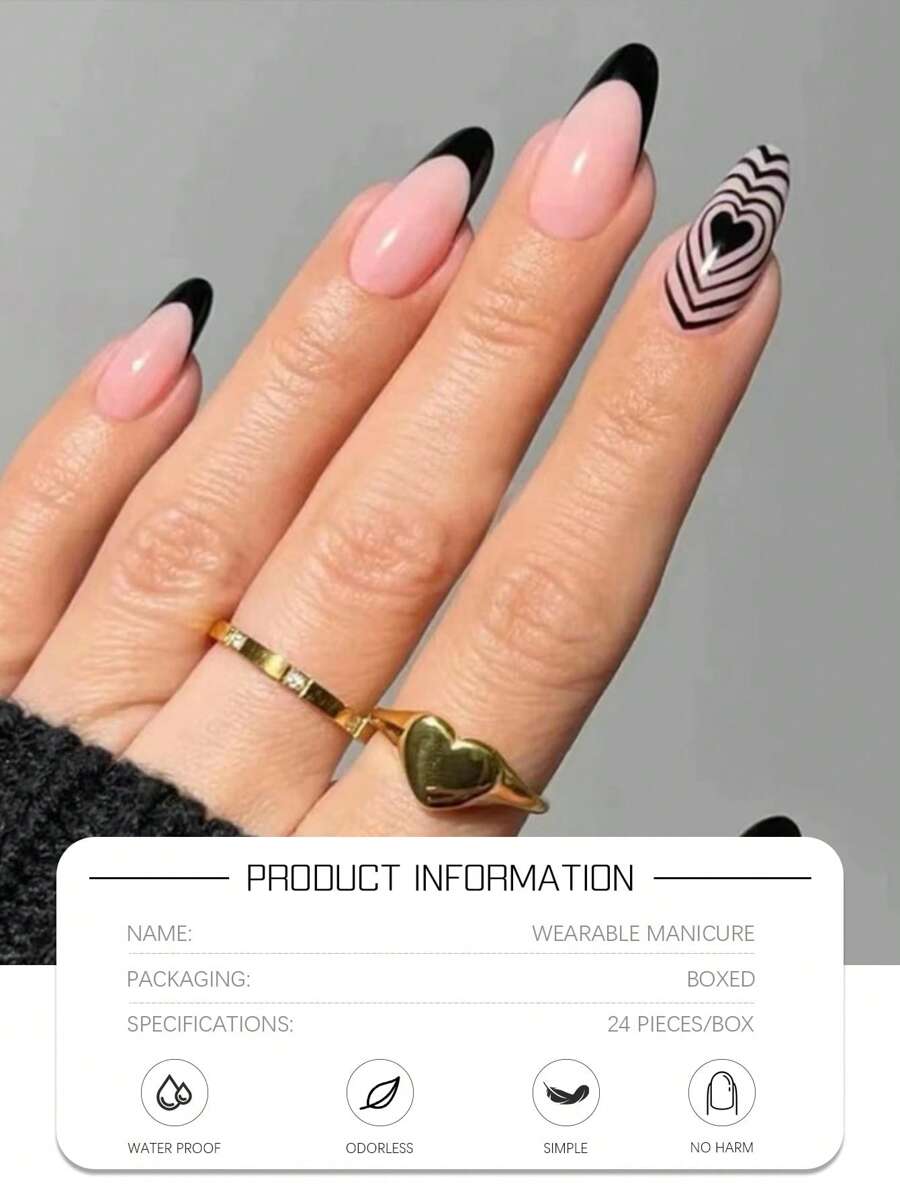 Express Your Love With 24 Pieces Of Long Teardrop-Shaped French ...