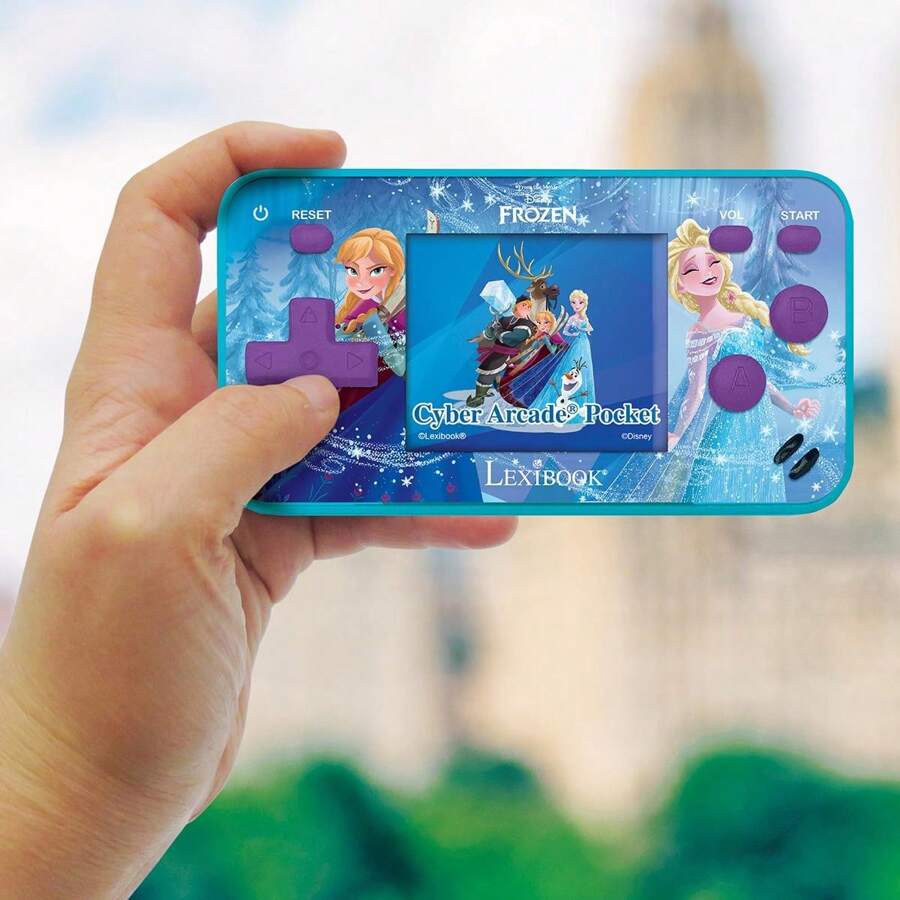 Lexibook Frozen Handheld Game Console Cyber Arcade® Pocket - Color LCD ...