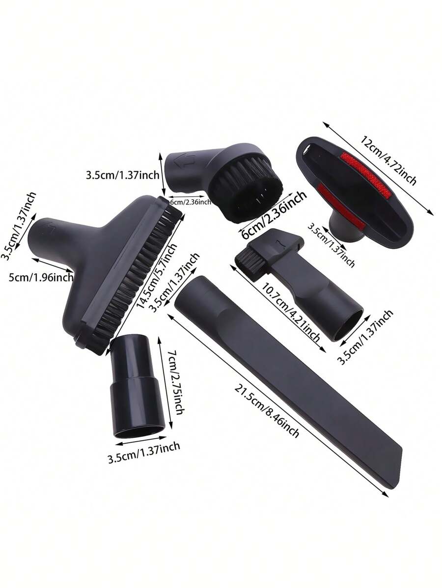 6PCS Universal Vacuum Nozzle Suction Brush Head Para 32mm Aspirador de ...